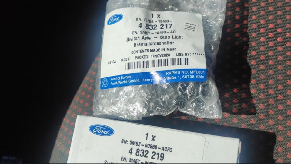 4832219 Датчик блока скорости / 04~ Ford | Запчасти на DRIVE2