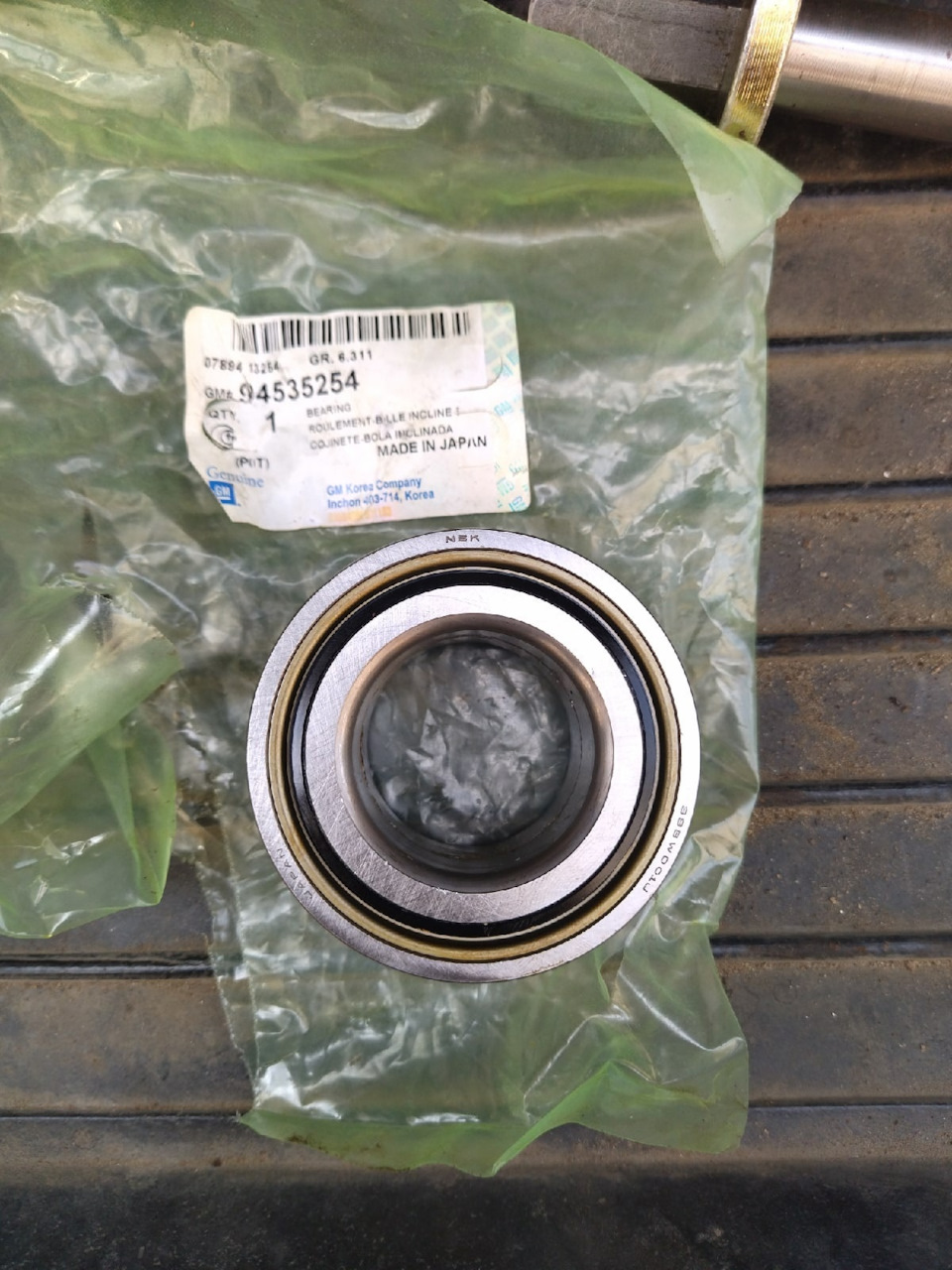 94535254 Подшипник ступицы GM | Запчасти на DRIVE2