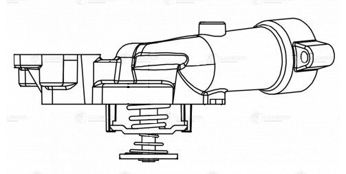 LT0532 Термостат для автомобилей Chevrolet Captiva (06-)/Opel Antara ...