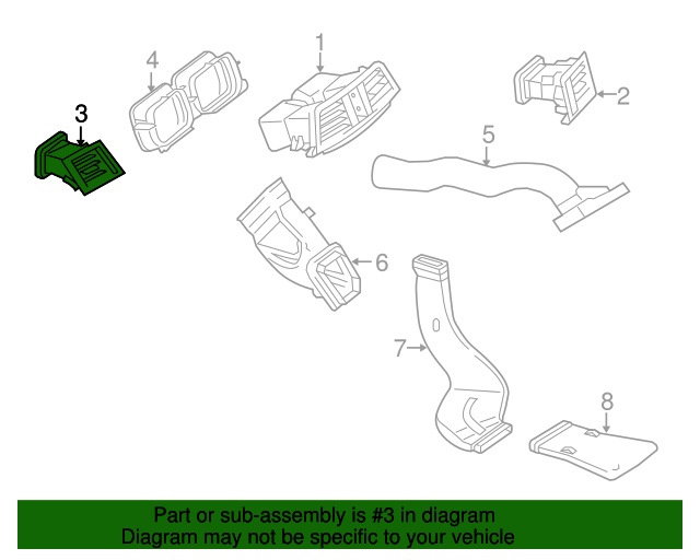 A2048306754 Дефлектор салона C-class Mercedes | Запчасти на DRIVE2