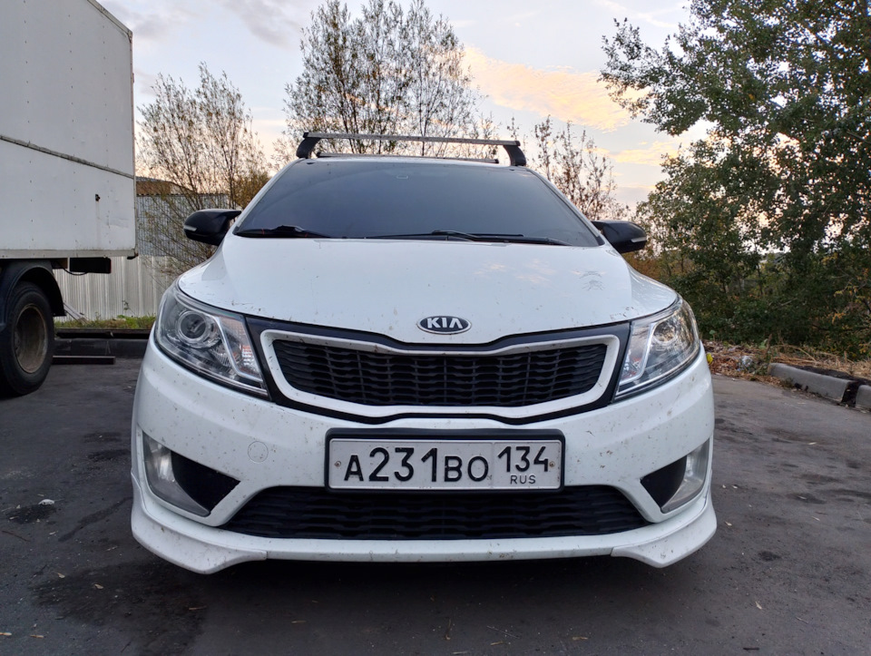 Стали такие 3 дюйма Biled без глазок и в хроме — KIA Rio (3G), 1,4 л ...