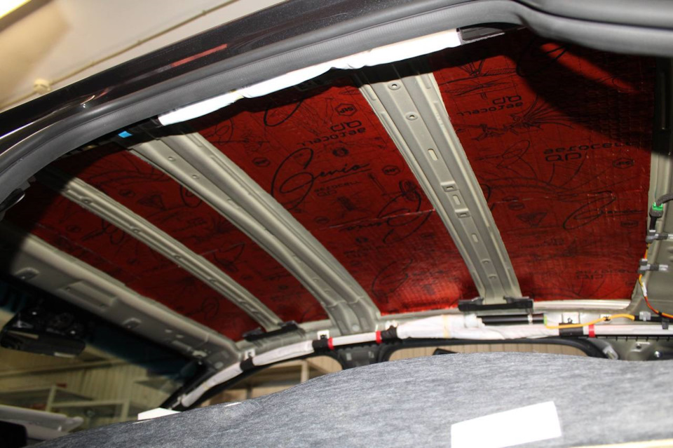 Шумоизоляция крыши — KIA K8, 2,5 л, 2021 года | тюнинг | DRIVE2