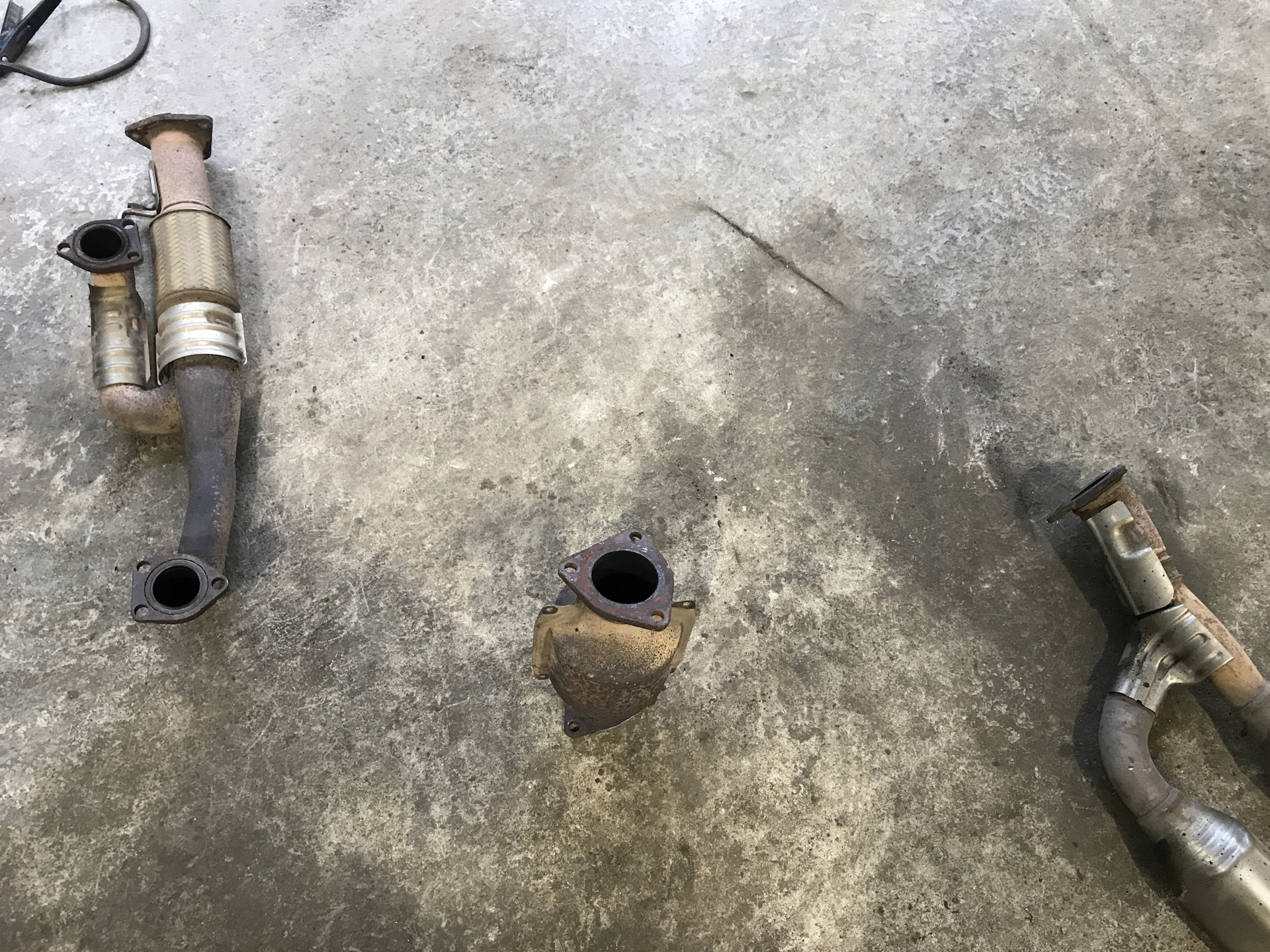 Удаление катализаторов — Honda Legend (KB), 3,5 л, 2007 года | визит на ...