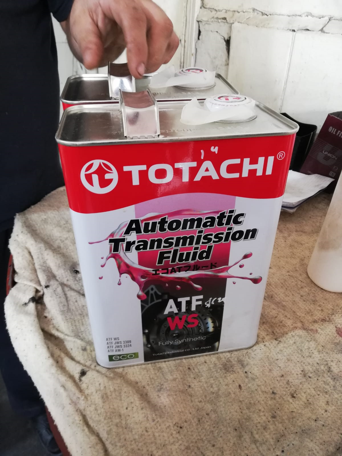 полная замена масло Акпп — Toyota Camry (XV50), 2,5 л, 2014 года ...