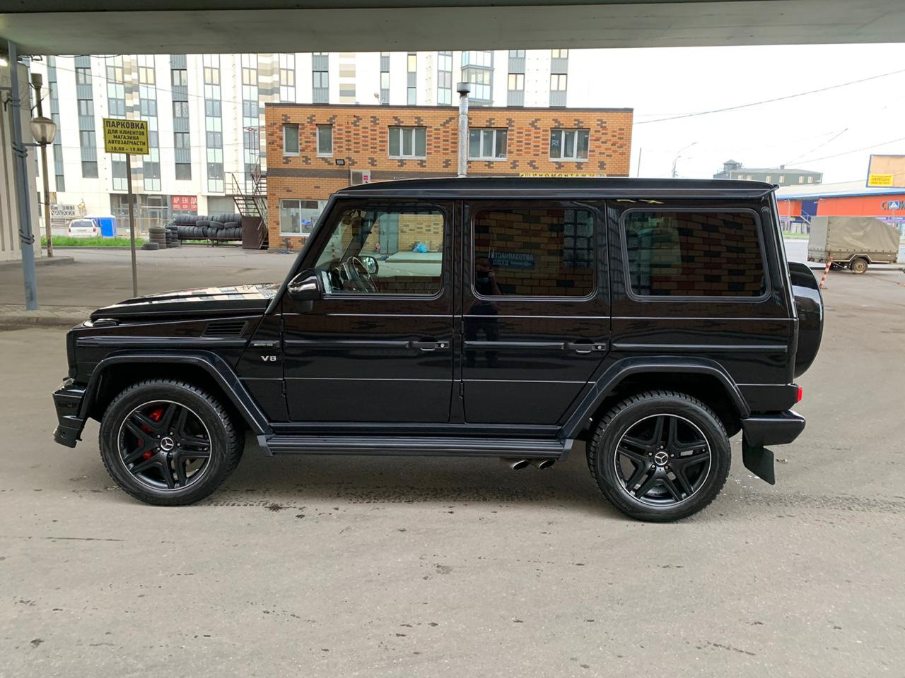 Уехал мой красавец к новому хозяину — Mercedes-Benz G-Class (W463 1G), 5,5 л, 2002 года ...