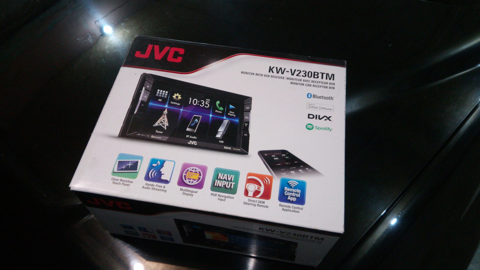 Запись из ЛБ №2 от 25.09.2017 Магнитола JVC KW-V230BT — Daewoo Leganza ...