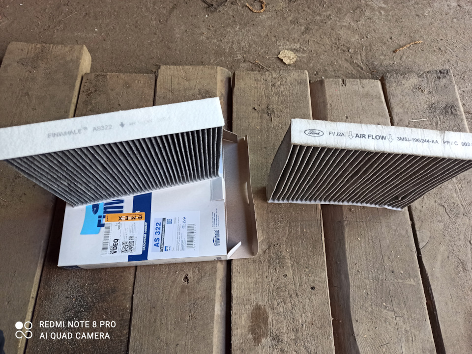 Необычная замена салонного фильтра. — Ford Focus Hatchback II, 1,6 л, 2008 года | плановое ТО ...