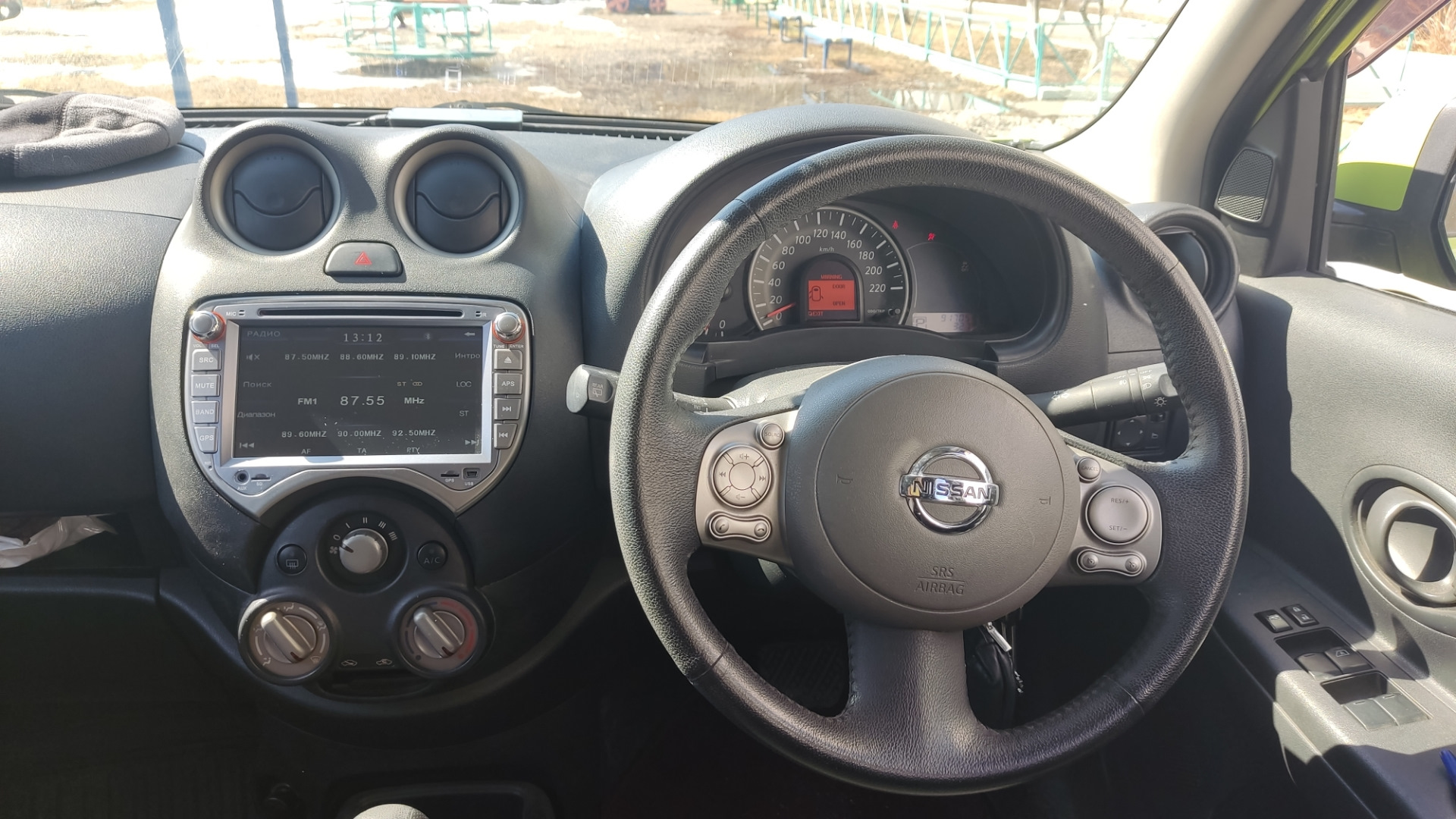 Оригинальное ГУ от Nissan micra — Nissan March (K13), 1,2 л, 2011 года ...