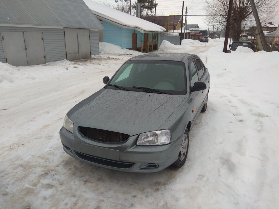 "Обрывки памяти" — Hyundai Accent (2G), 1,5 л, 2007 года | фотография | DRIVE2