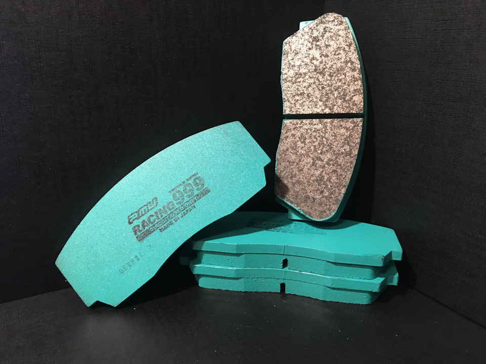 ТОРМОЗНЫЕ КОЛОДКИ Project Mu Racing 999 — Audi S2 (B3), 2,5 л, 1991 ...