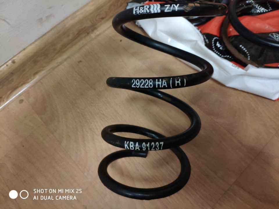 Получил пружины — Mazda 3 (2G) BL, 2 л, 2011 года | стайлинг | DRIVE2