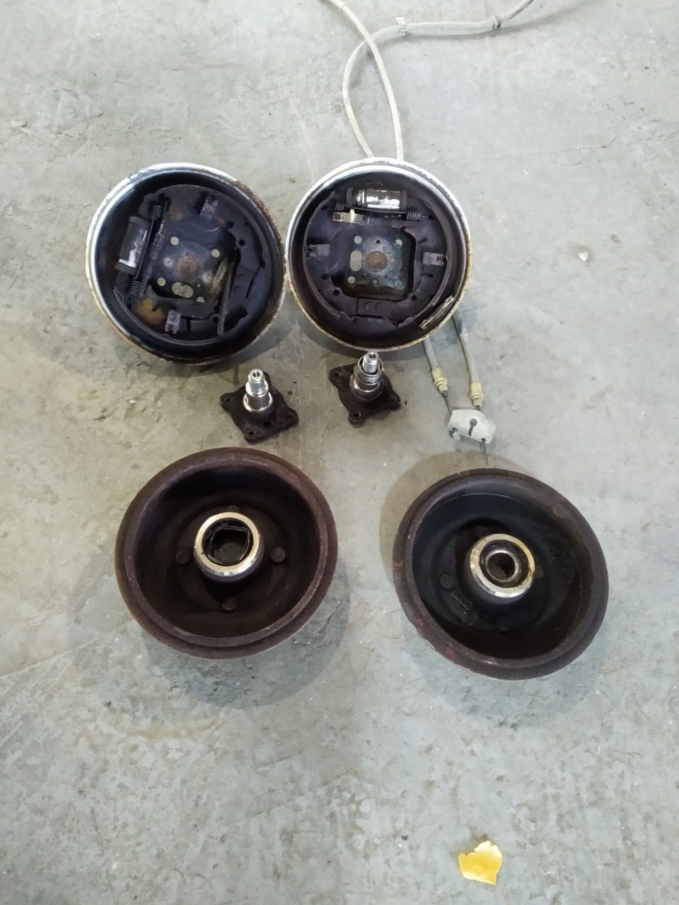 Задний дисковый тормоз Ford Fiesta — Ford Fiesta (Mk V), 1,4 л, 2007 ...