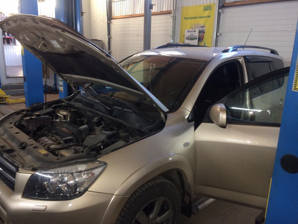 Промывка форсунок ProTec P2233-SF + дросселя P2241 Toyota RAV4 в Уфе ...