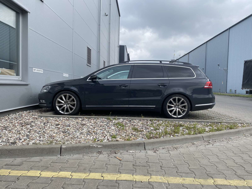 Установка eibach pro kit — Volkswagen Passat Variant (B7), 2 л, 2013 ...