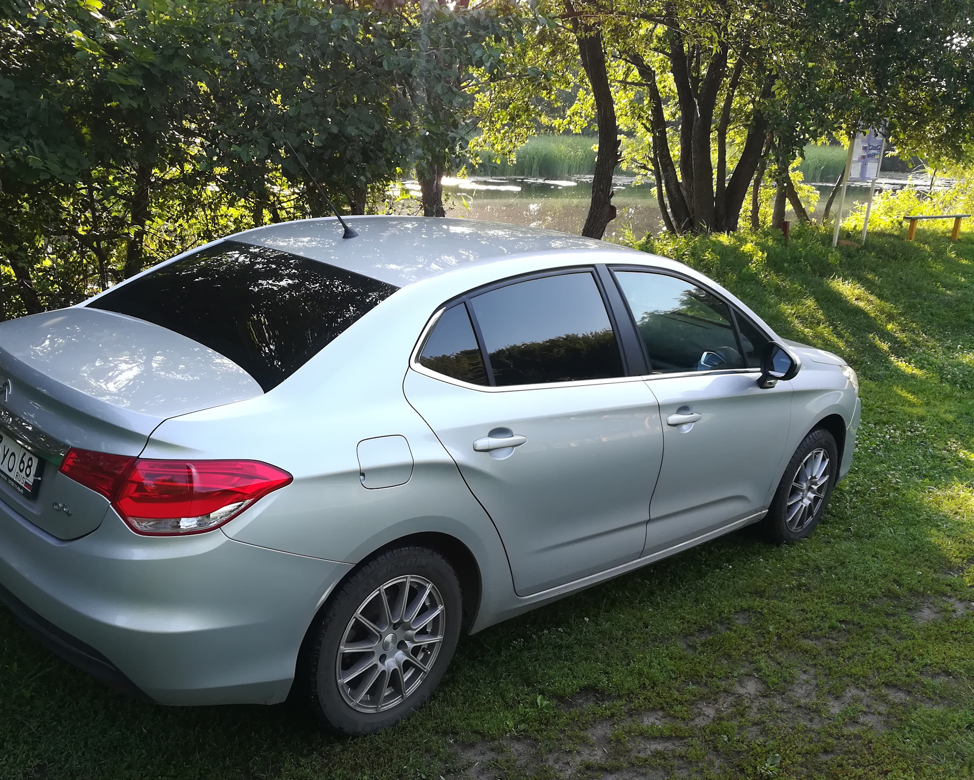 Тонировка — Citroen C4 L, 1,6 л, 2016 года | стайлинг | DRIVE2