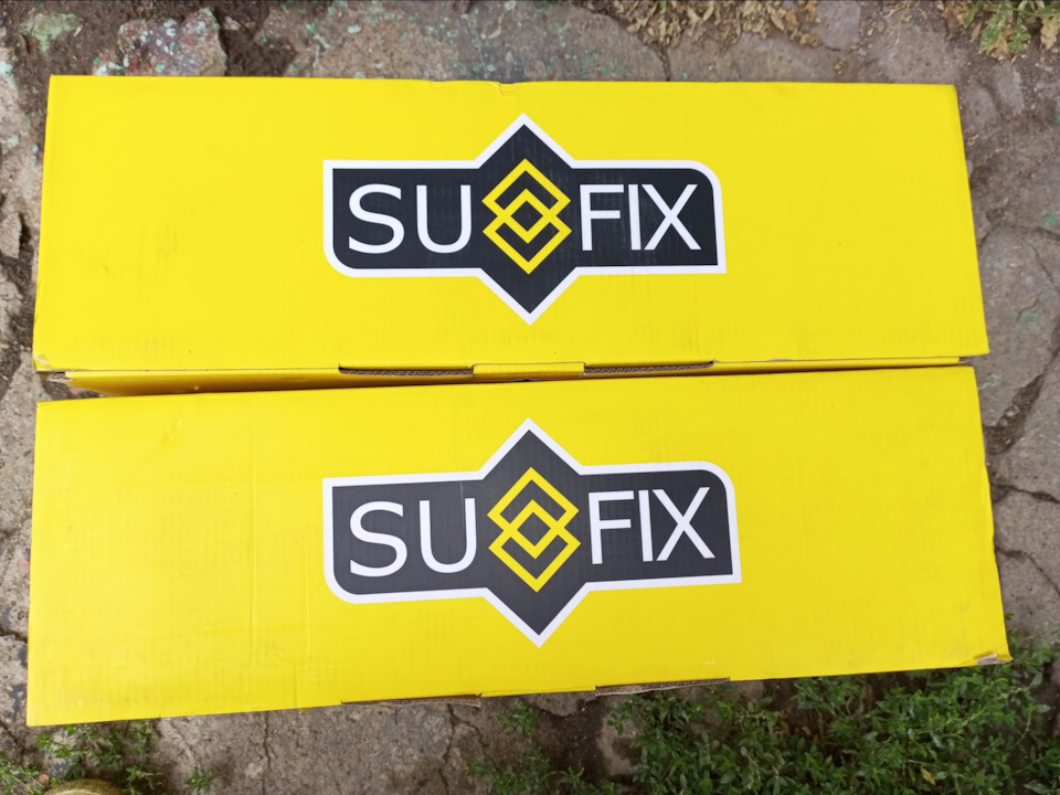 Амортизаторы Sufix — Nissan Sunny (B15), 1,5 л, 2000 года | запчасти | DRIVE2