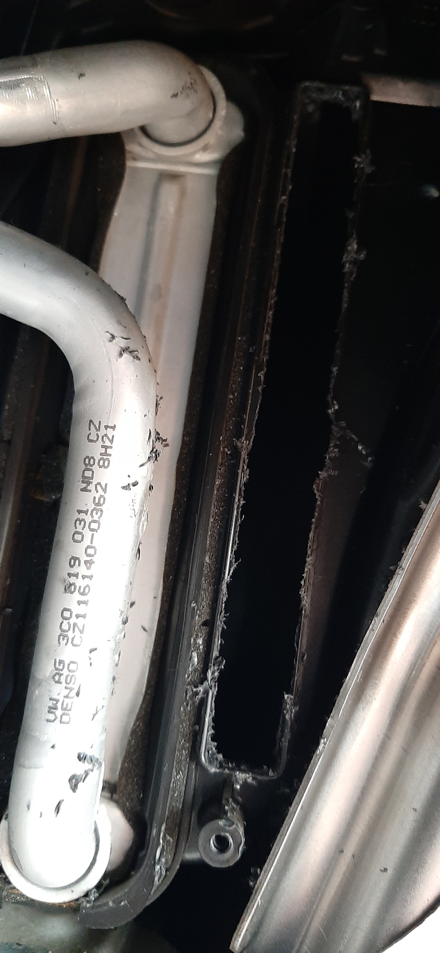 3C0819031 Радиатор отопителя печки VAG | Запчасти на DRIVE2