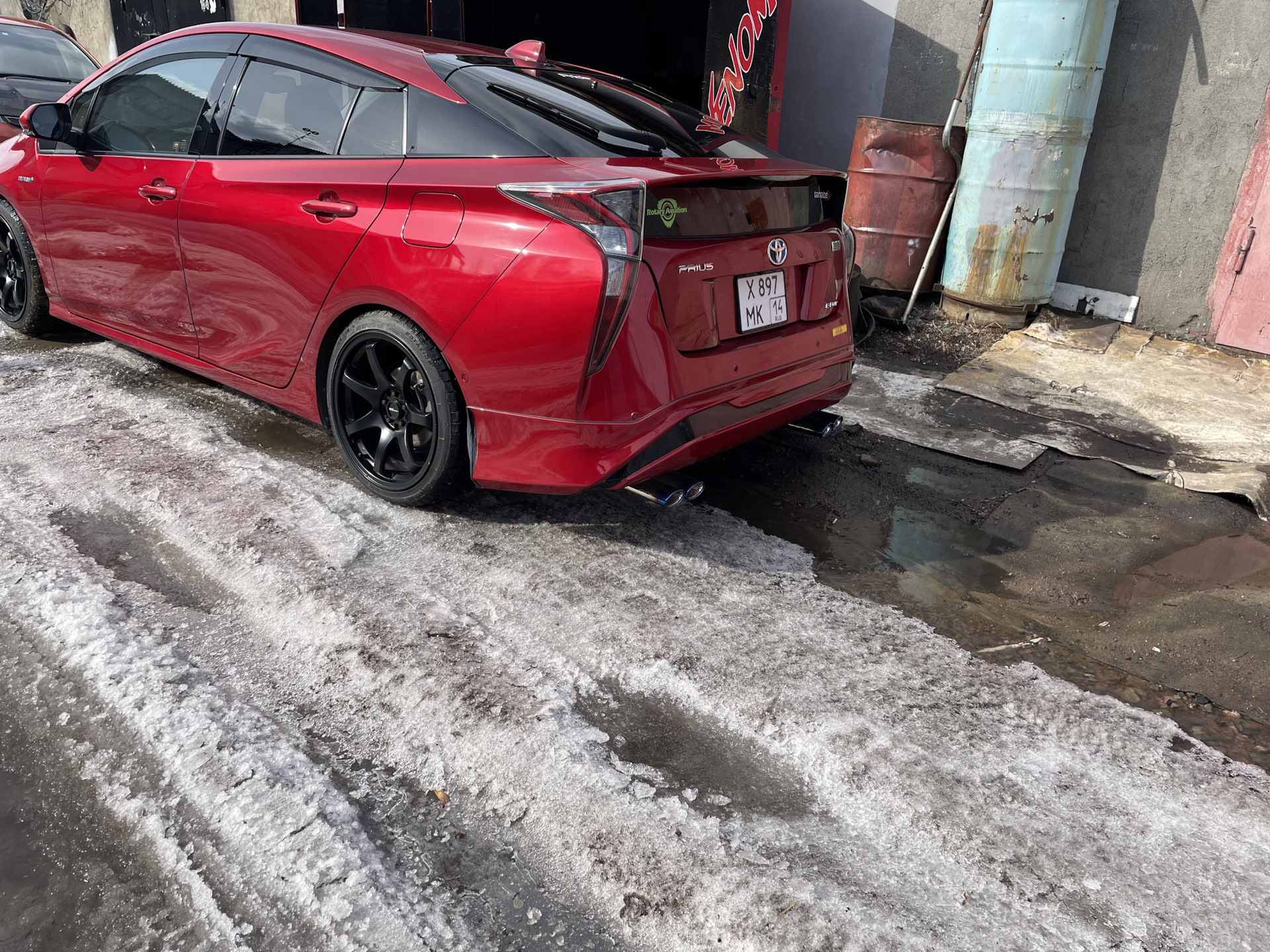 Ganador — Toyota Prius (50), 1,8 л, 2016 года | тюнинг | DRIVE2