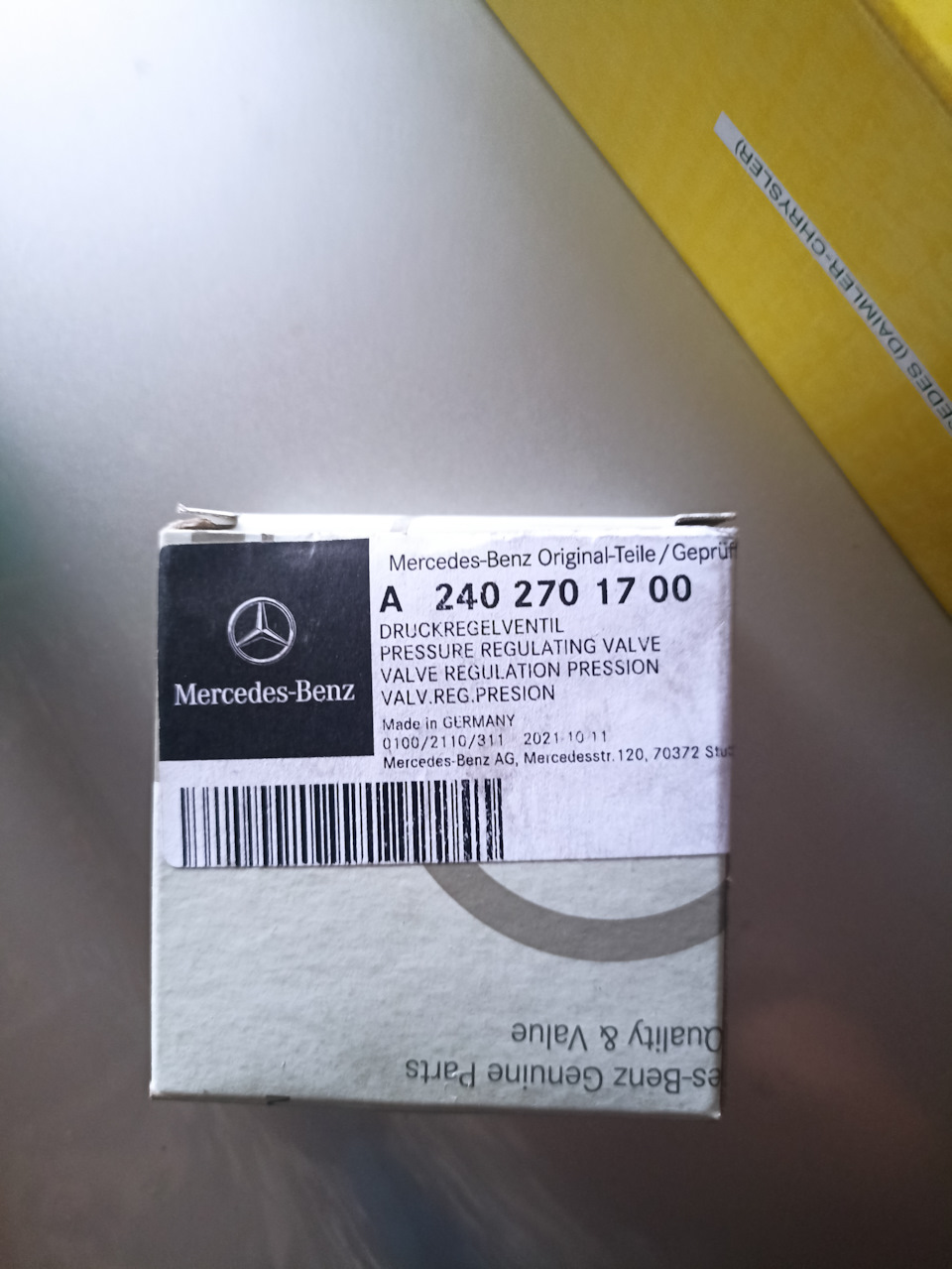 A2402701700 Соленоид гидроблока акпп Mercedes | Запчасти на DRIVE2