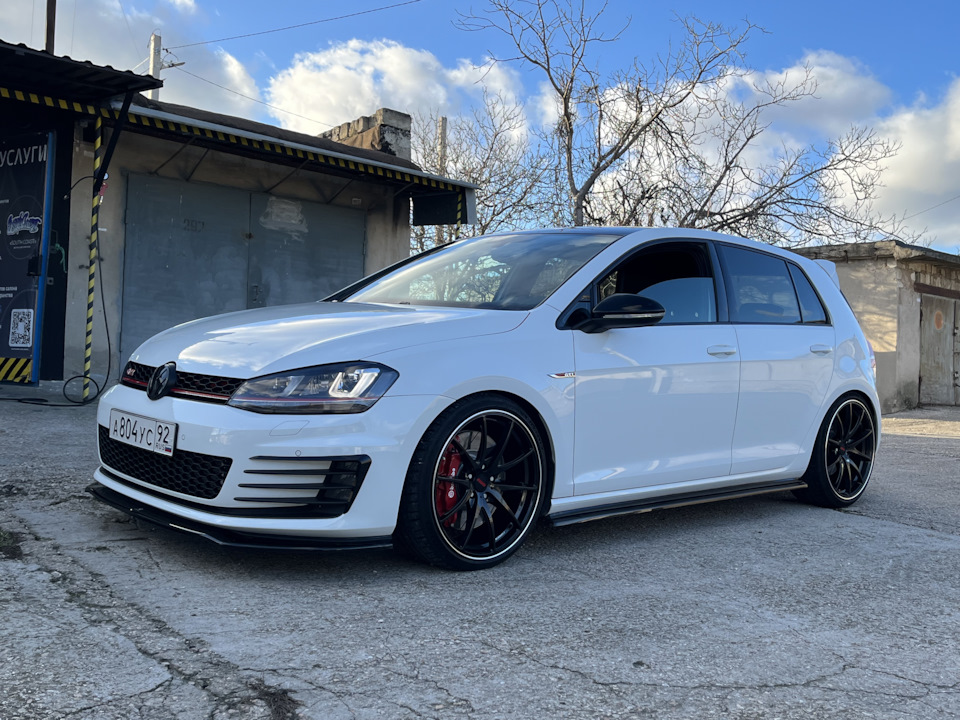 Новые диски Rays g25 — Volkswagen Golf GTI Mk7, 2 л, 2015 года | тюнинг ...