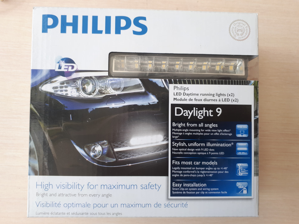 ДХО Philips — Opel Astra H, 1,6 л, 2013 года | аксессуары | DRIVE2