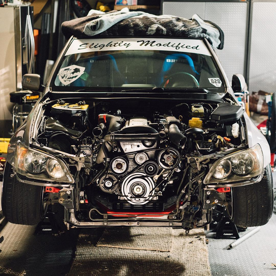 №60 ДА БУДЕТ V8… — Toyota Altezza, 4 л, 2002 года | тюнинг | DRIVE2