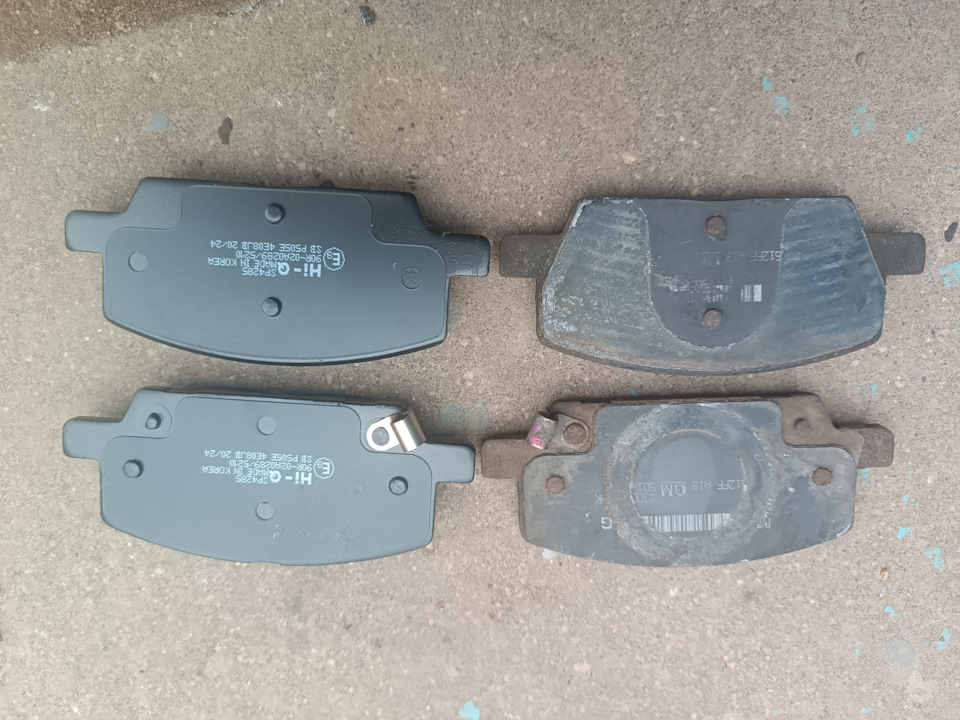 Замена колодок (передних) — Chevrolet Trax (1G), 1,4 л, 2018 года ...