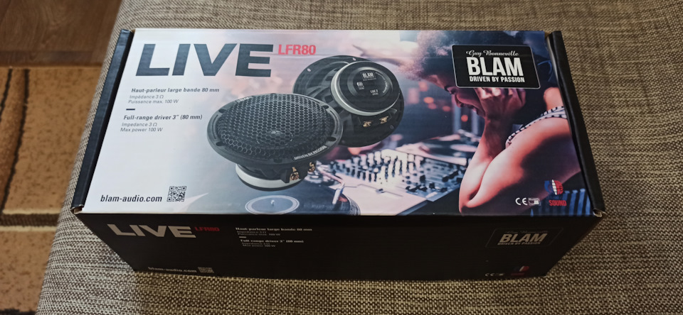 Широкополосники BLAM 80 LFR серии LIVE — Toyota Camry (XV30), 2,4 л, 2002 года | автозвук | DRIVE2