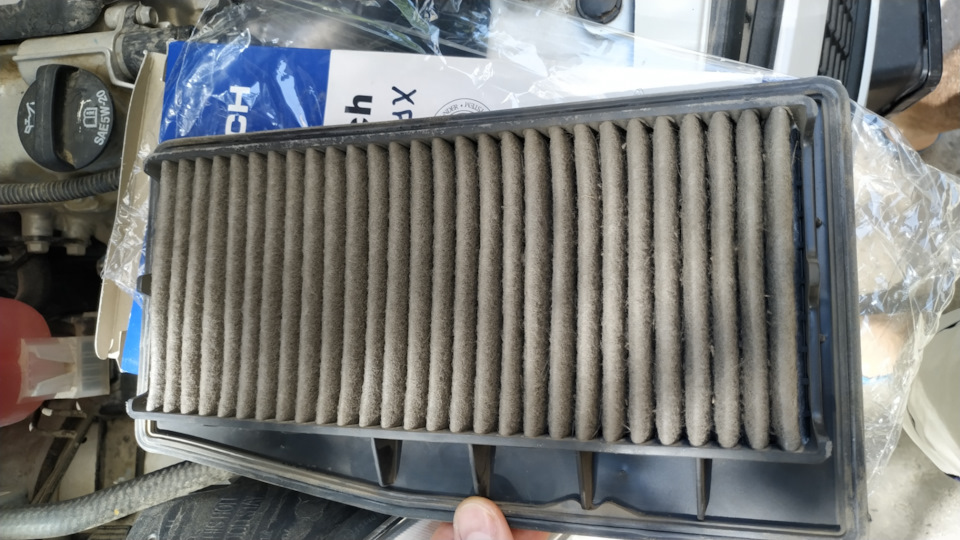 5. Воздушный фильтр — Chevrolet Spark (M300), 1,2 л, 2016 года ...