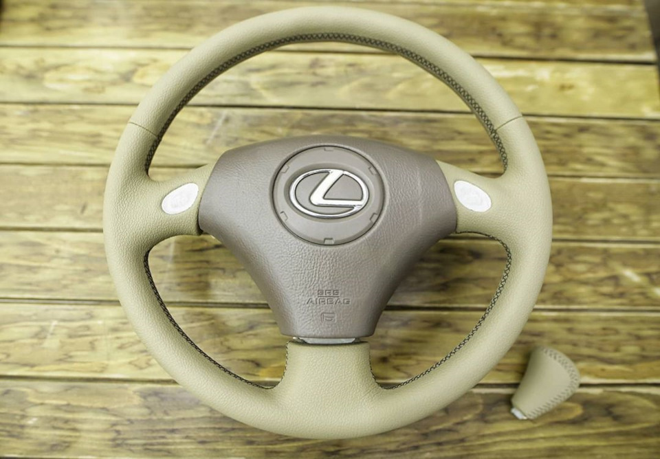 Перешили руль. И окрас руля. — Lexus GS (JZS160), 3 л, 2002 года ...
