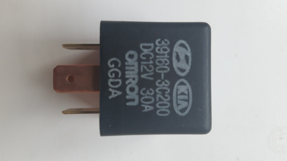 391603C200 РЕЛЕ 12В, 1.5А KIA HYUNDAI | Запчасти на DRIVE2