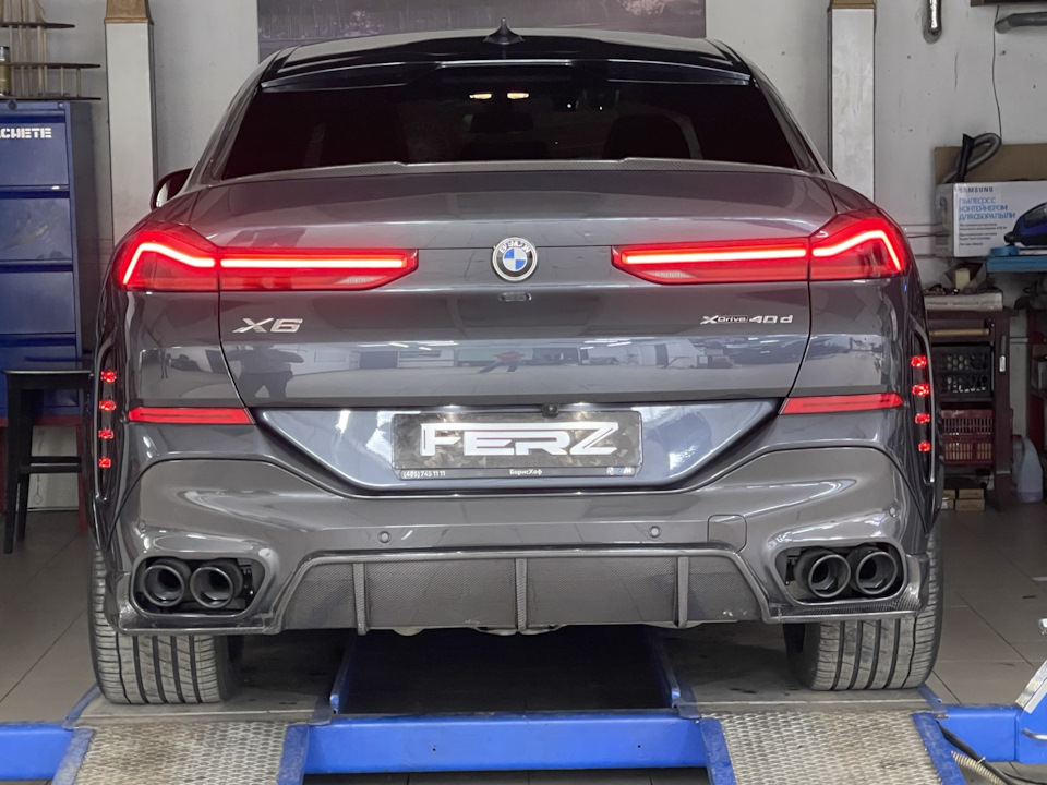 Огни заднего бампера для BMW X6 G06 — FERZ-Design на DRIVE2