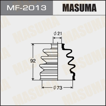 MF2013 Пыльник ШРУСа Masuma (резина) MASUMA | Запчасти на DRIVE2