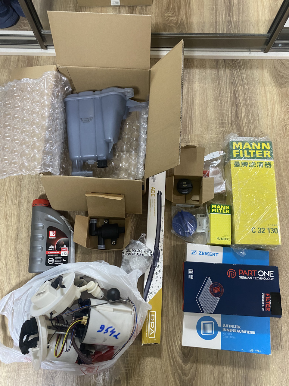 Большое ТО / Замена цепи, лямбда, ТННД, маслоохладитель — Audi A4 (B8 ...