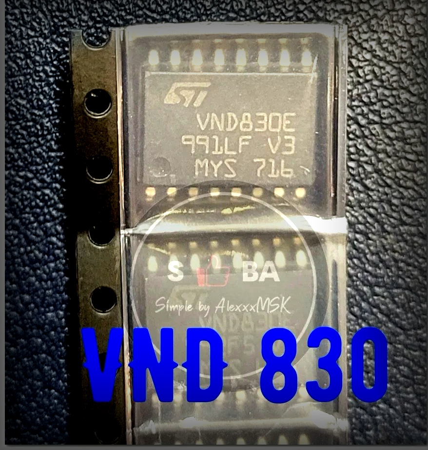 Микросхемы vnd830 на BMW 5 series (E60). | 555 ₽ в городе Москва | DRIVE2