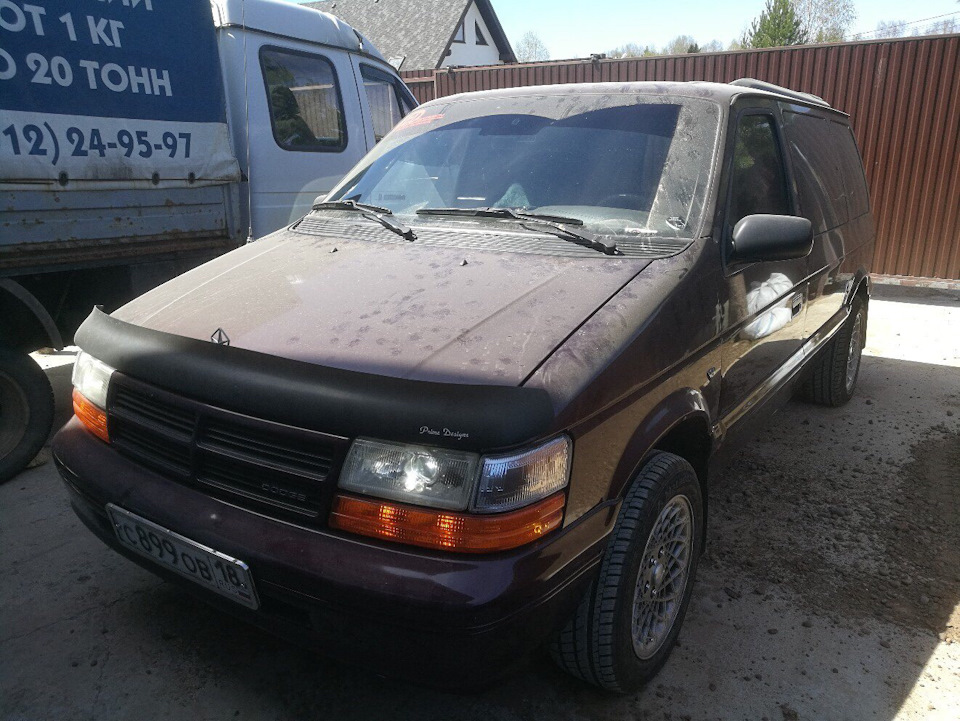 После зимовки — Dodge Caravan Ii 3 л 1994 года просто так Drive2