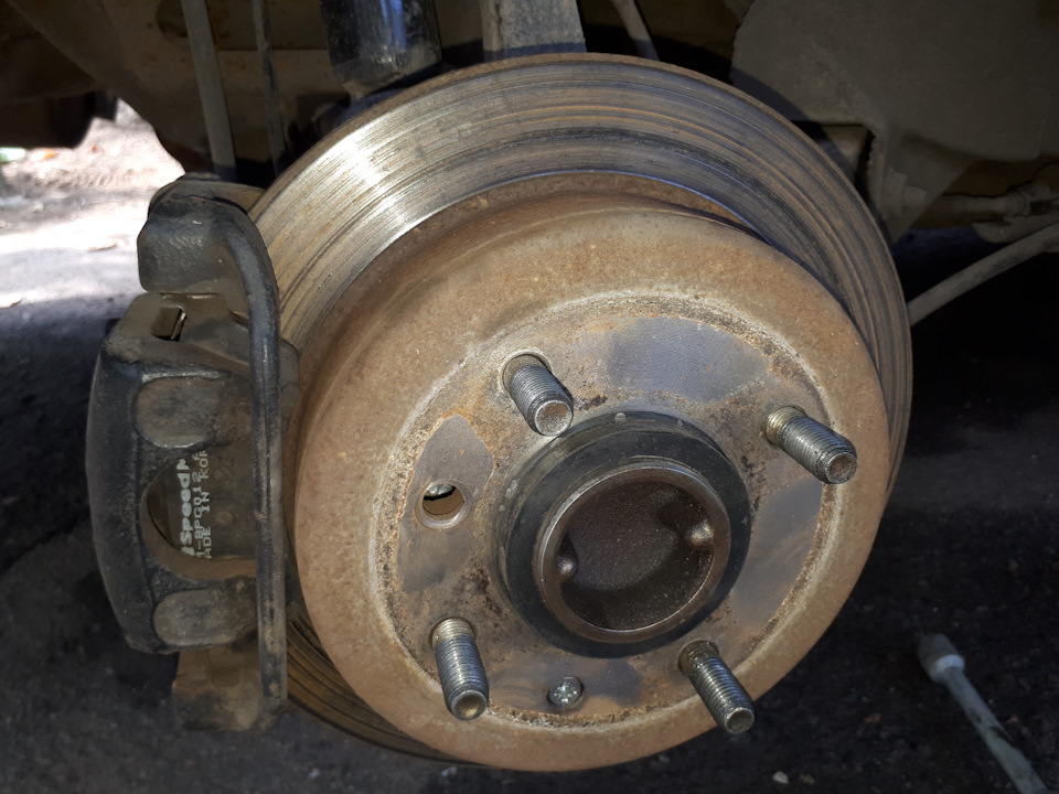 Ежегодная ревизия, обслуживание тормозных суппортов! — Chevrolet Evanda ...