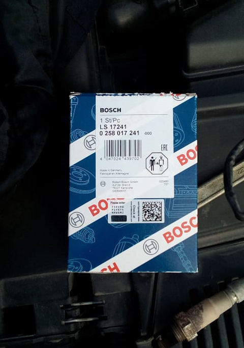 0258017241 ЛЯМБДА-ЗОНД BOSCH | Запчасти на DRIVE2