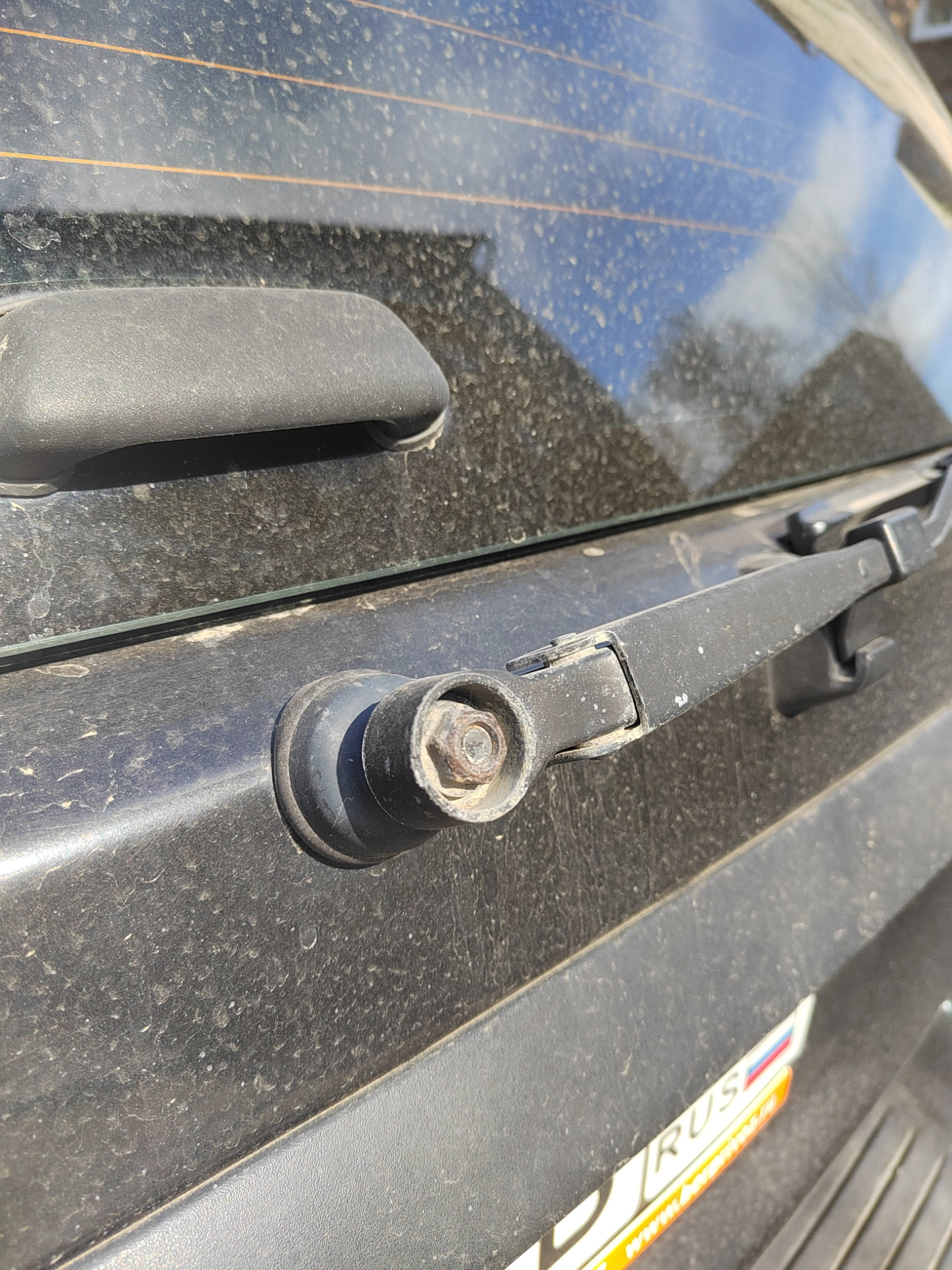 Заглушка заднего дворника — Jeep Grand Cherokee (WJ), 4 л, 1999 года ...