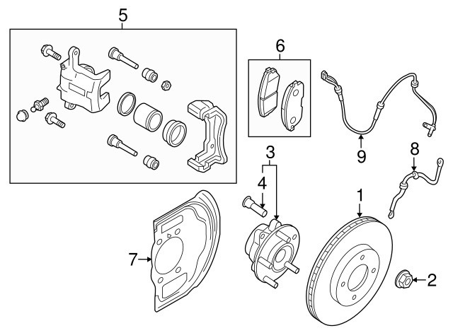 402024BA0A Подшипник ступицы NISSAN INFINITI | Запчасти на DRIVE2