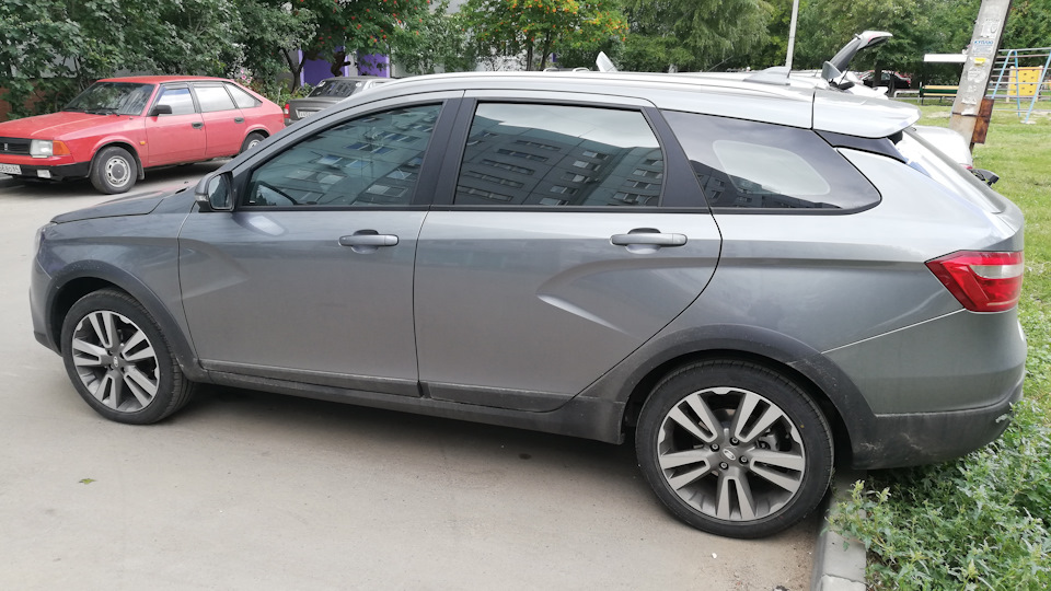 Дерготня на 1 передаче и 95 бензин — Lada Vesta SW Cross (1G), 1,8 л ...