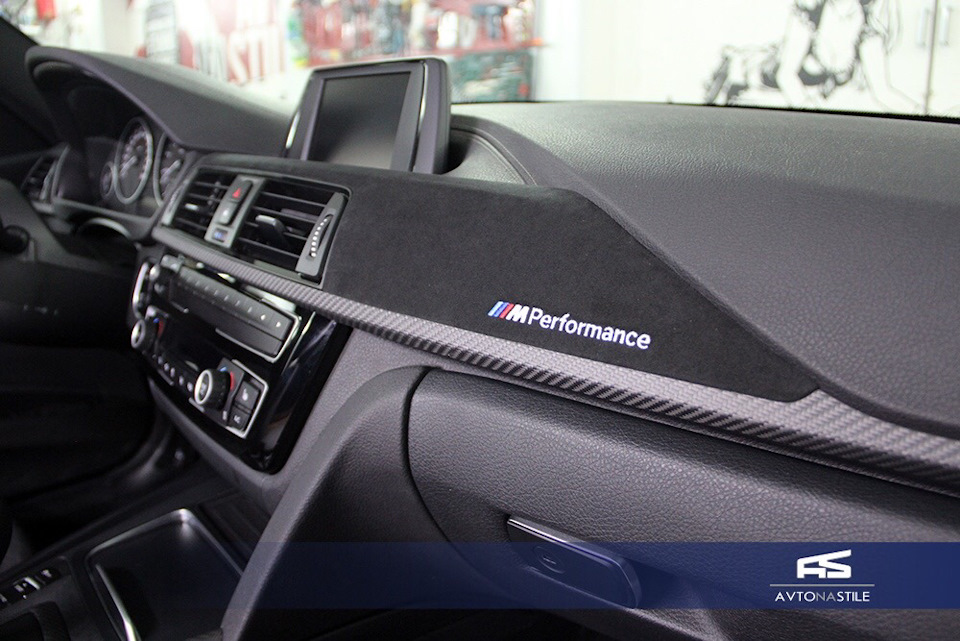 Установка планок салона Mperformance — BMW 3 series (F30), 2 л, 2018 ...