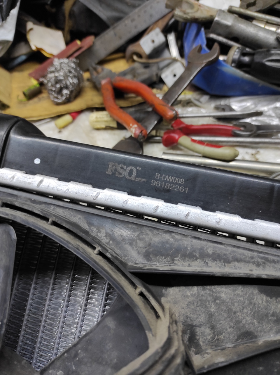 96182261 Радиатор, охлаждение двигателя GM | Запчасти на DRIVE2