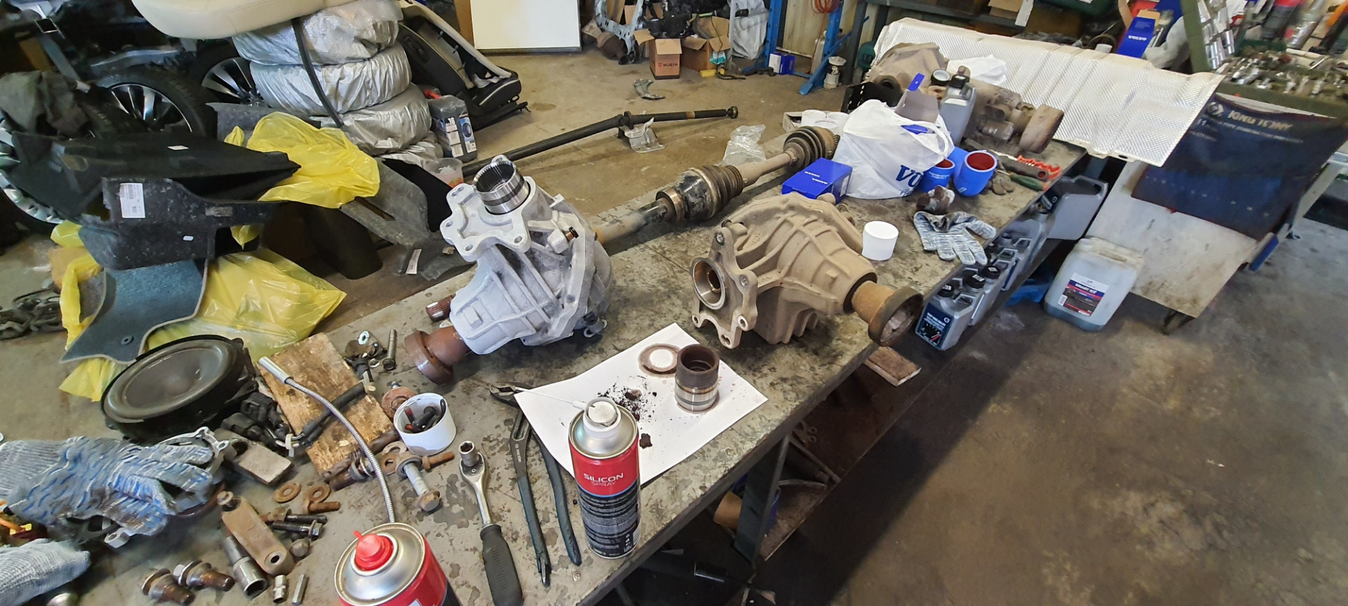 Замена угловой — Volvo XC90 (1G), 2,5 л, 2010 года | визит на сервис ...