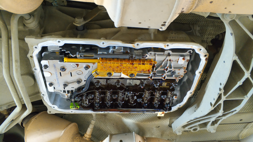 Замена масла в АКПП, жидкости ГУР, чистка дросселя — Chevrolet Camaro V ...