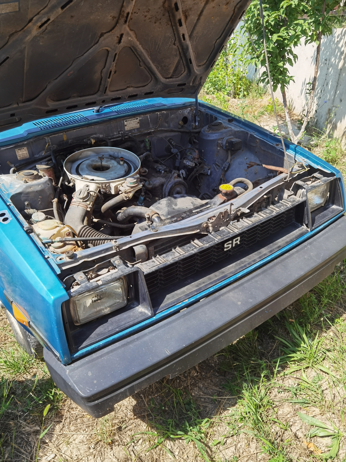 Надо начинать ставить ее на ход — Toyota Sprinter (70), 1,5 л, 1979 ...