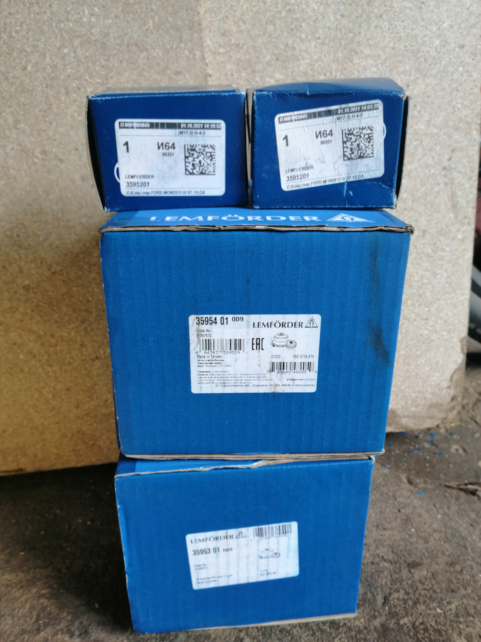 Замена передних сайлентблоков и сальника коленвала. — Volvo XC60 (1G ...