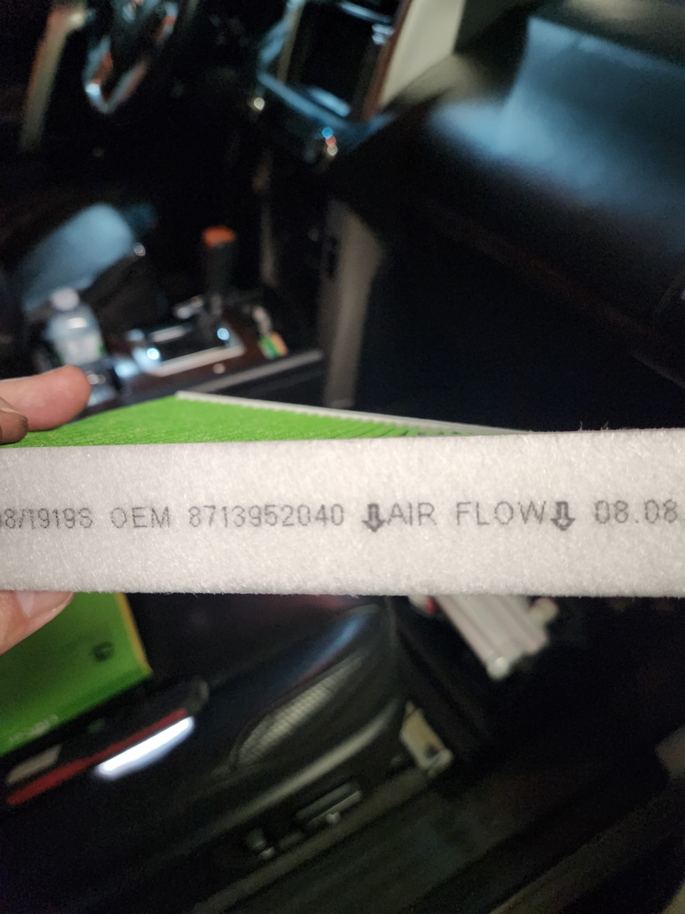 8713952040 Фильтр, воздух во внутренном пространстве TOYOTA LEXUS ...