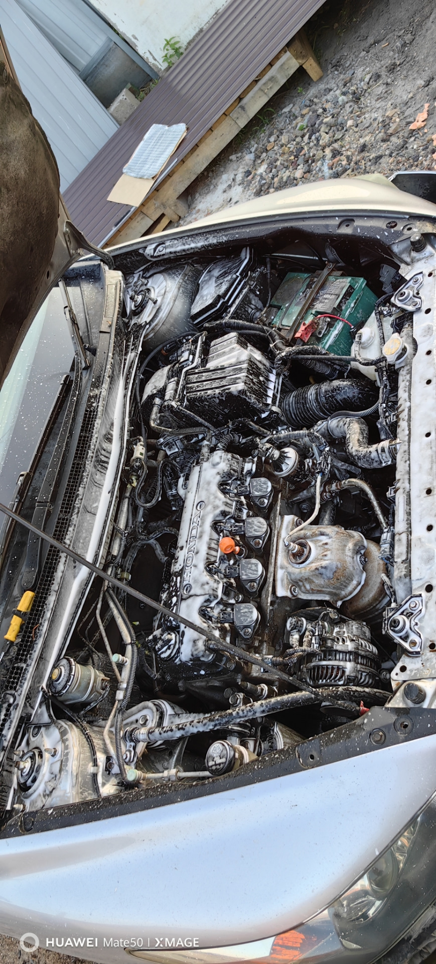 #марафет под капотом — Honda Stream (RN6-9), 1,8 л, 2007 года | просто так | DRIVE2