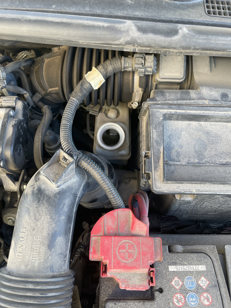 7711575175 Аккумуляторная батарея 70ah 720a RENAULT | Запчасти на DRIVE2